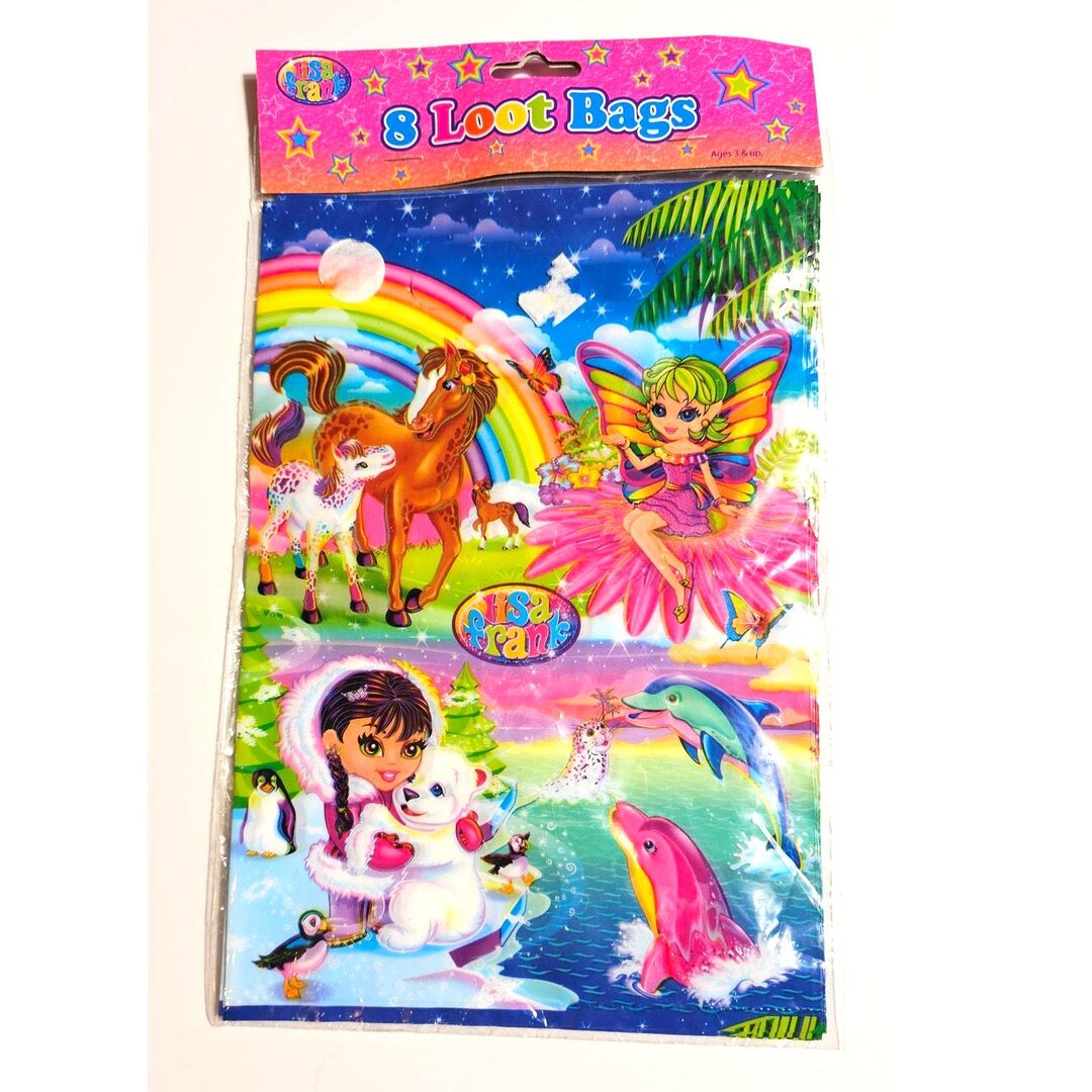 Lisa Frank Loot Bags Dolphins Horses Polar Bear Fairy 97 - Etsy