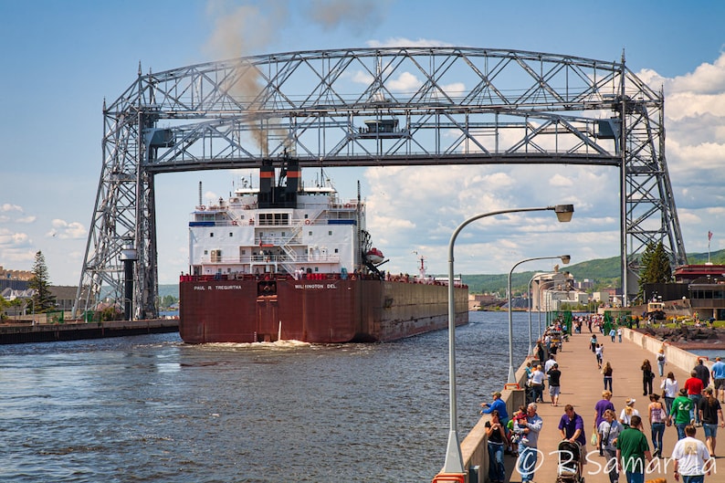 Image 025, Paul Tregurtha, Shipping, Ship, Aerial Bridge, Duluth MN ...
