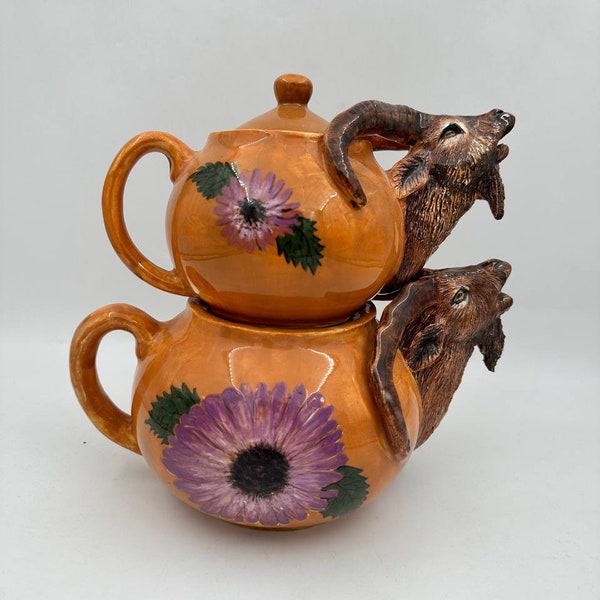 Ceramic Teapot - Etsy