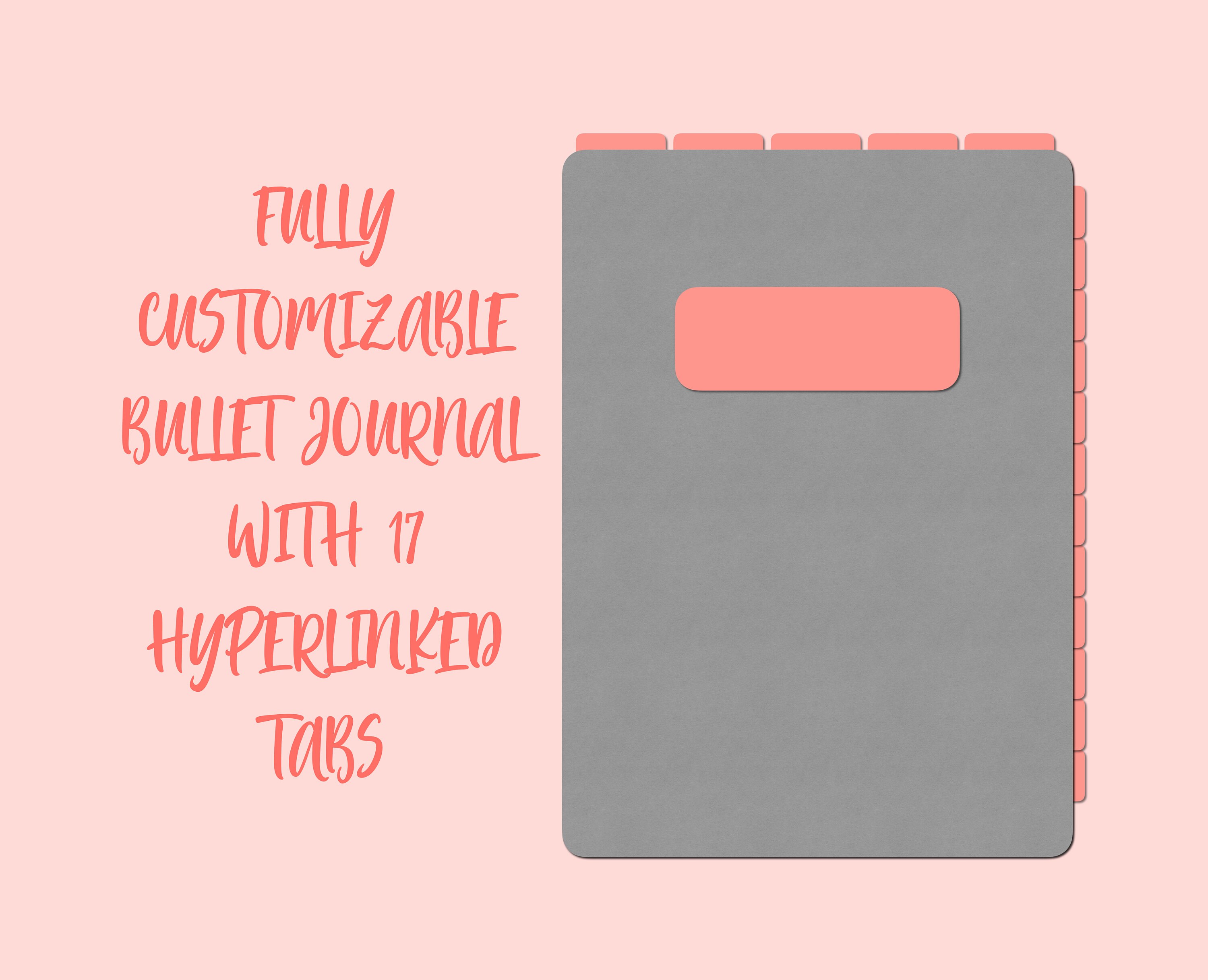 Paper & Party Supplies Blank Digital Notebook 24 Hyperlinked Tabs ...