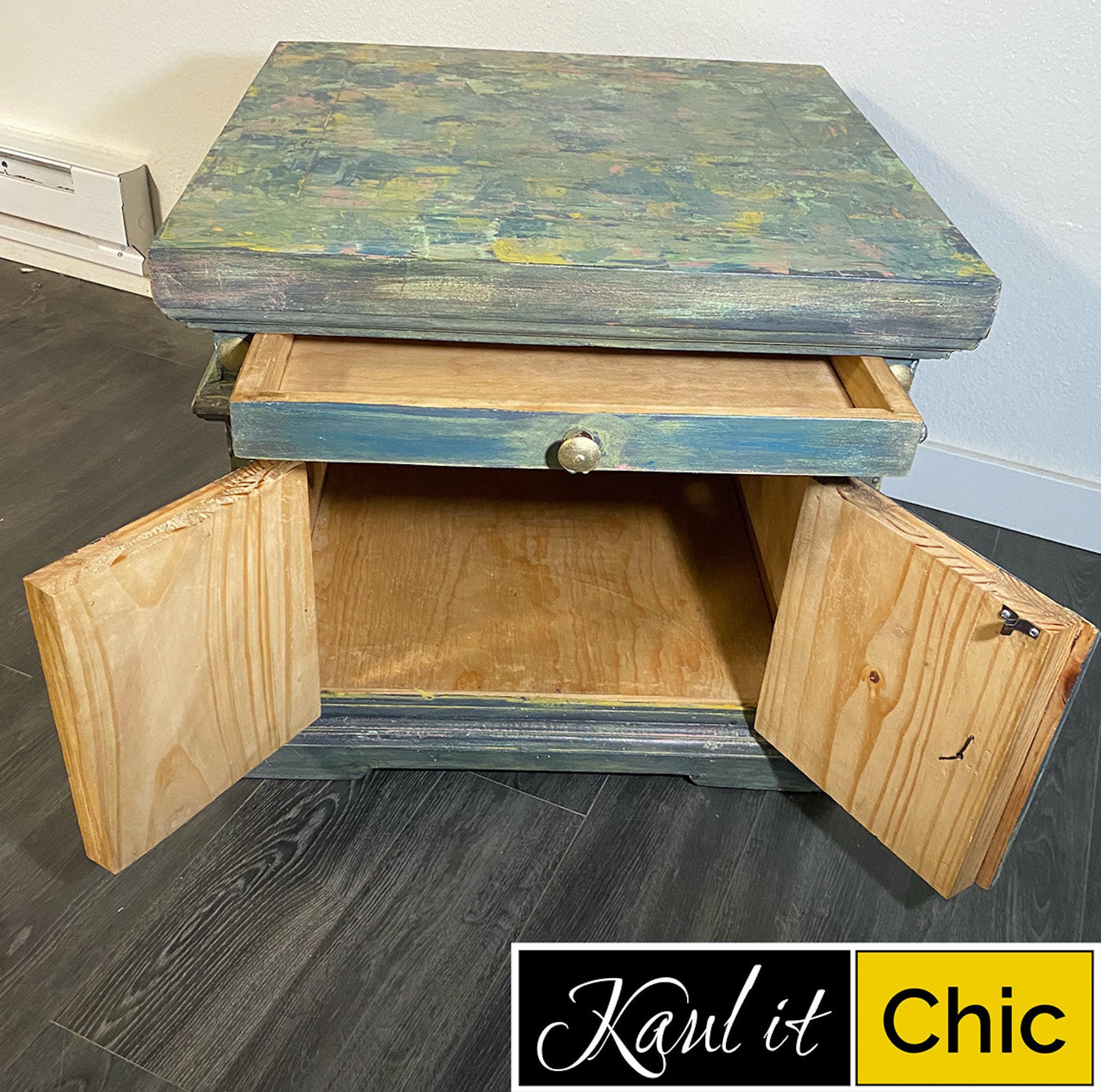 SOLD SOLD SOLD - Bohemian Bedside Table, Bohemian Table, Boho Side ...