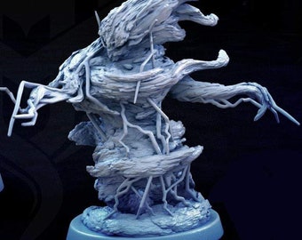 Lightning Elemental Miniature - Etsy