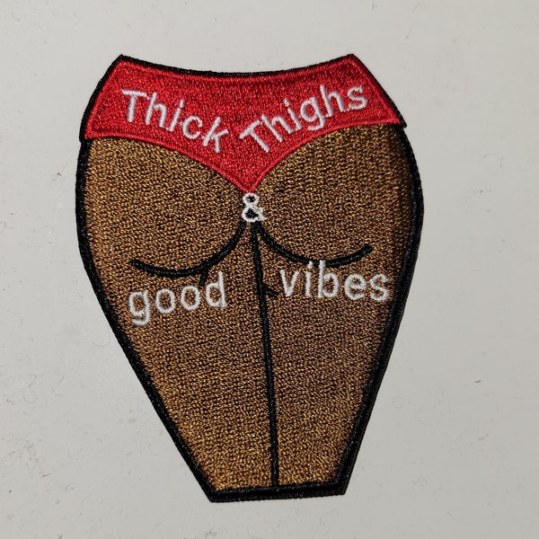 Thick Thighs Patch - Etsy