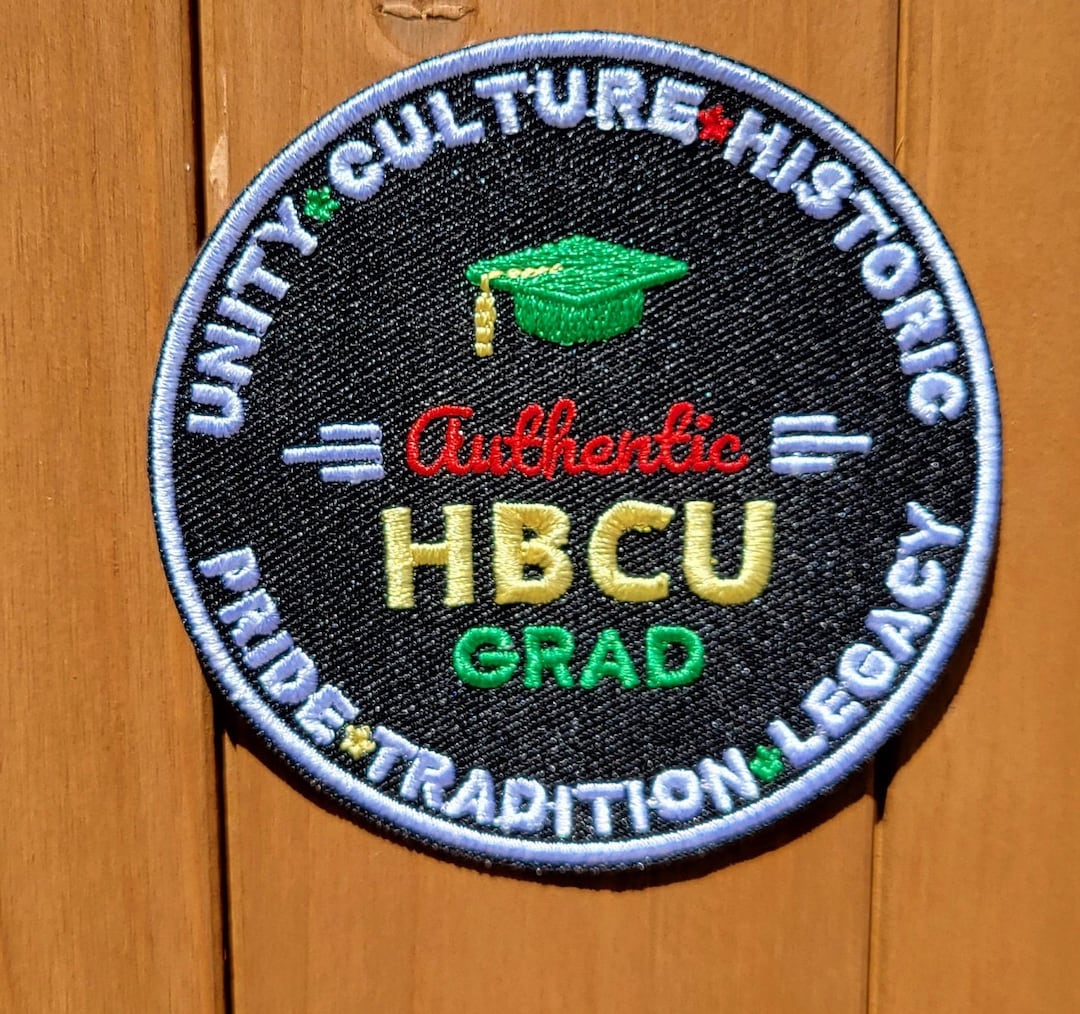 HBCU (embroidered Iron/sew On) Patch 3.5" - FREE SHIPPING - Etsy