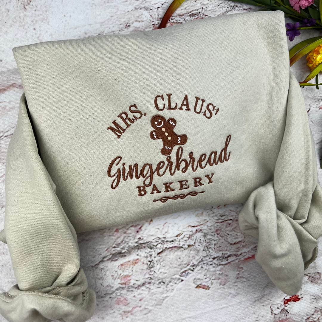Gingerbread Bakery, Gingerbread Crewneck, Gingerbread Sweater, Vintage ...