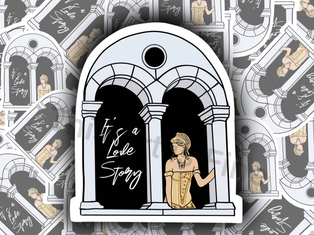 It’s a Love Story Sticker - Etsy