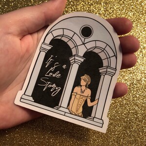 Its a Love Story Sticker - Etsy
