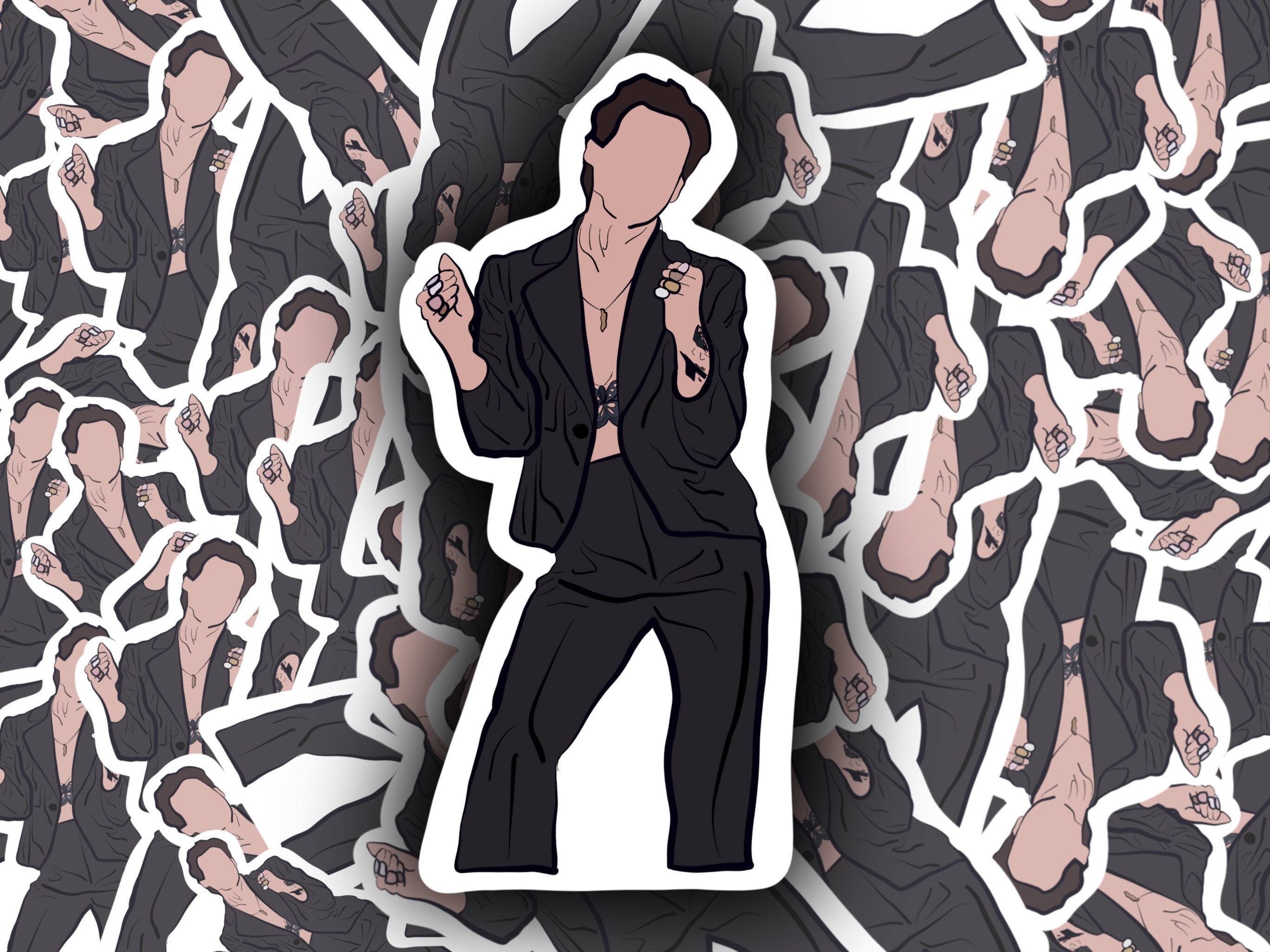 Harry Performance Concert Sticker Concert Sticker Fangirl - Etsy