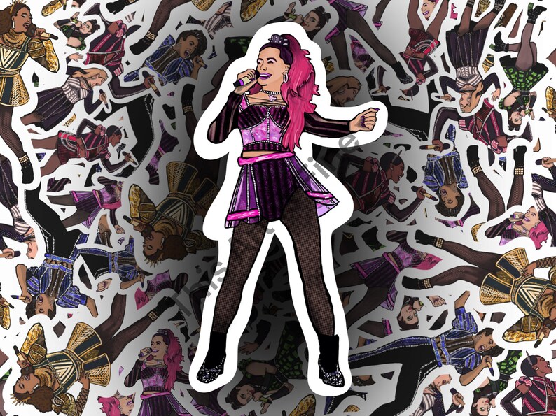 Six Musical Queens Tudor Stickers Six Wives Broadway - Etsy