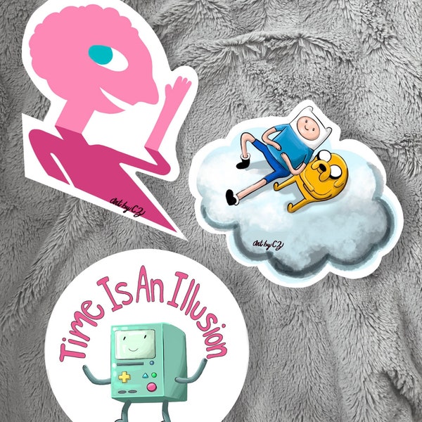 Adventure Time Decal - Etsy