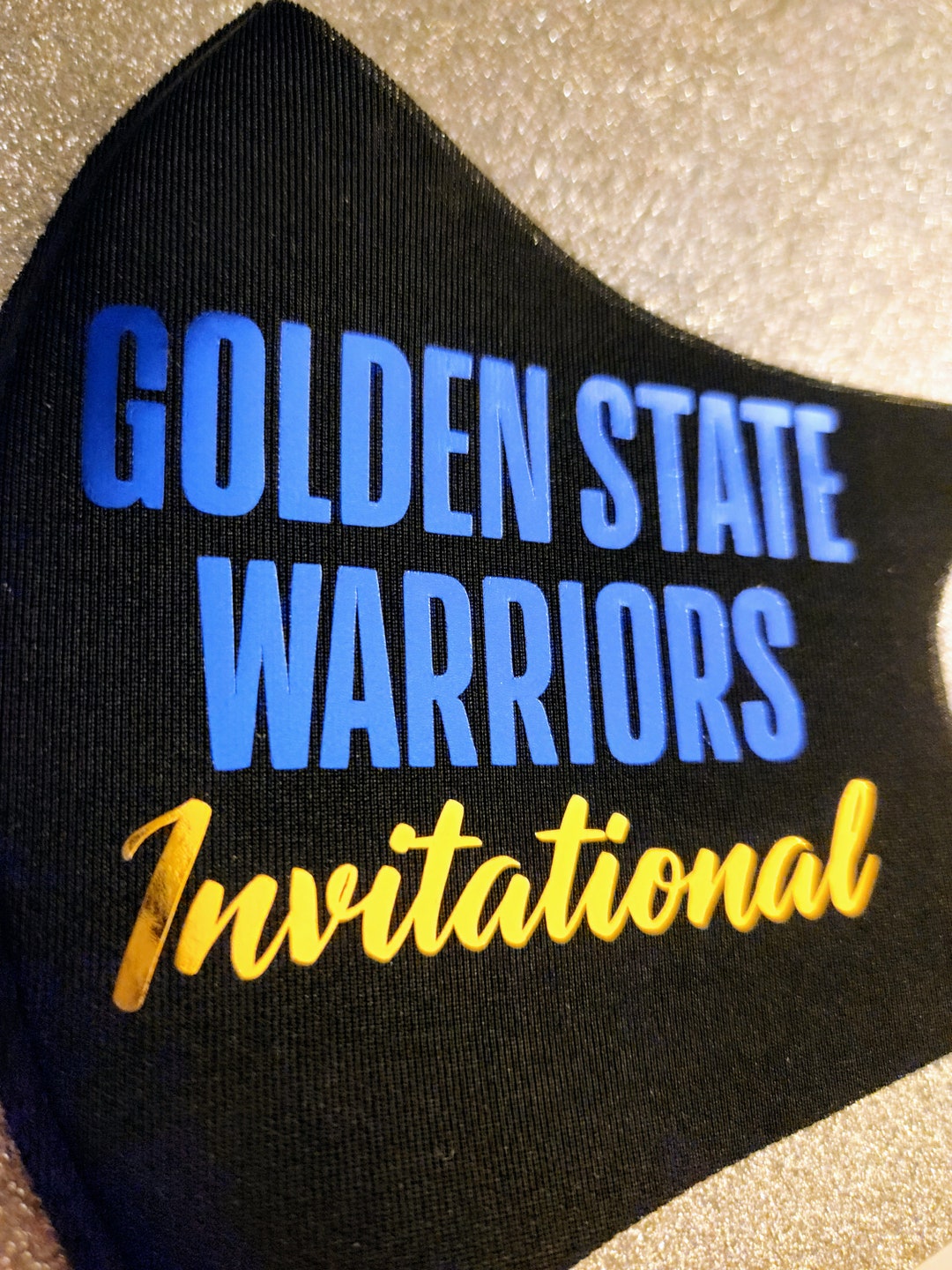 Warriors Invitational Face Mask - Etsy