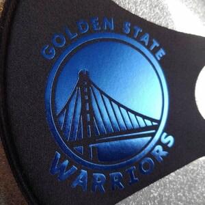 Golden State Warriors Cursive Warriors Basketball Face Mask - Etsy