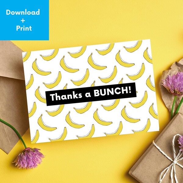 Thanks a Bunch - Etsy