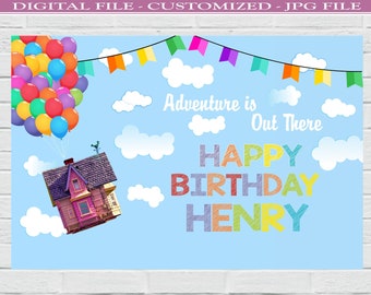 Up House Backdrop - Etsy