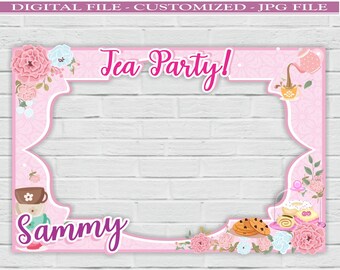 Tea Party Frame | Etsy