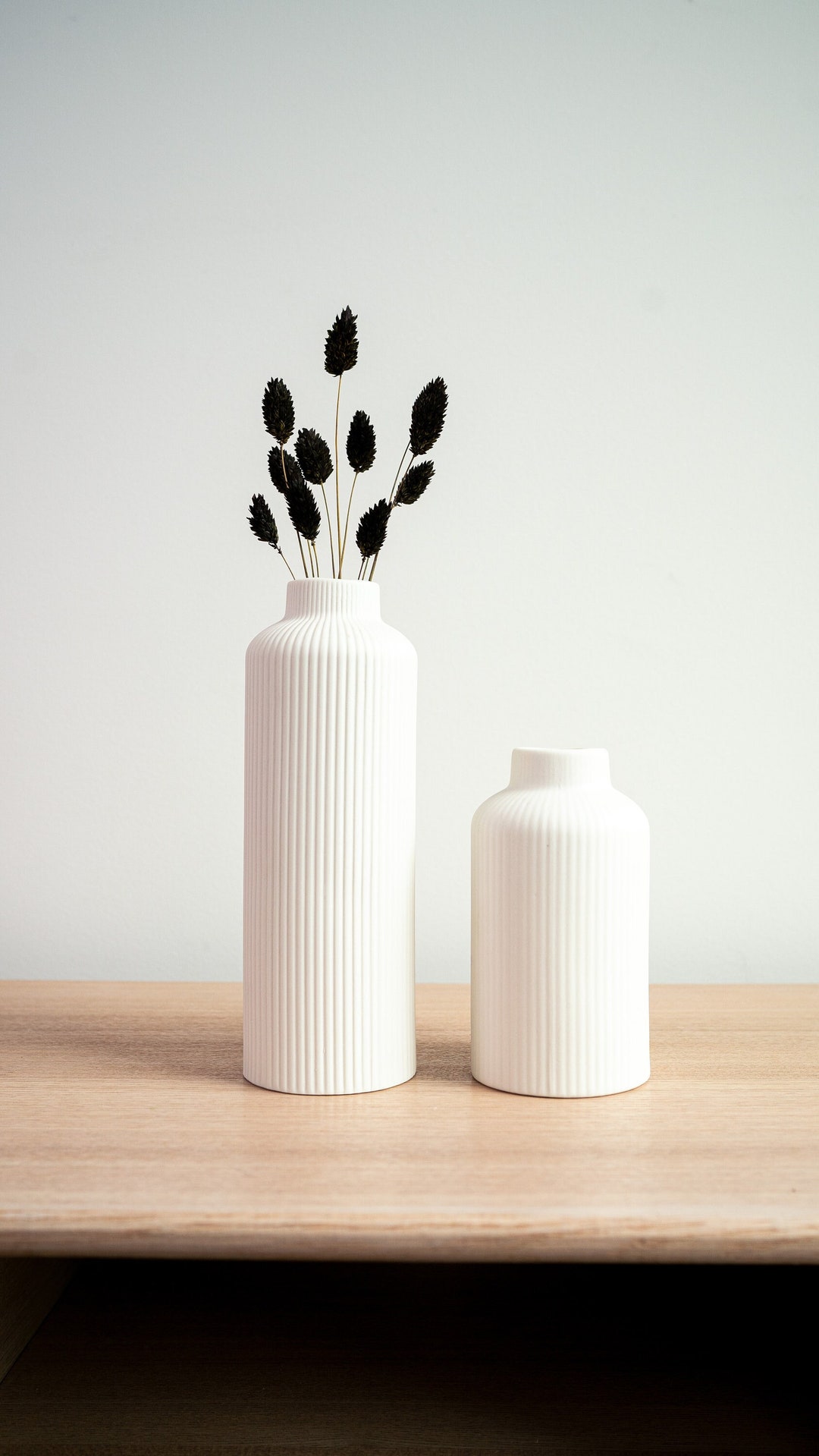 White Textured Vase "rena", Home Decor, Home Accessories, Floral ...