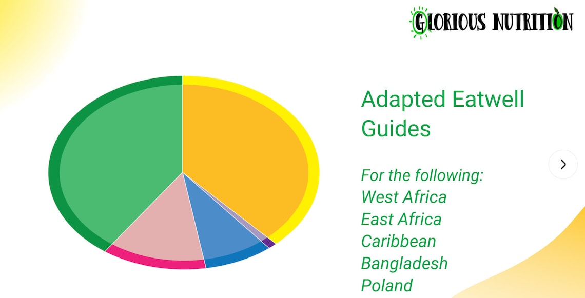 Adapted Eatwell Guide Resource | Etsy UK