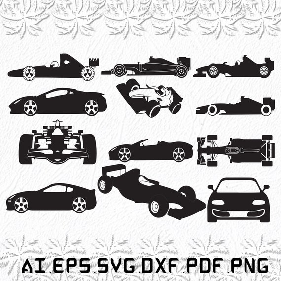 Racing Car Svg Racing Cars Svg Racing Svg Car Cars SVG | Etsy