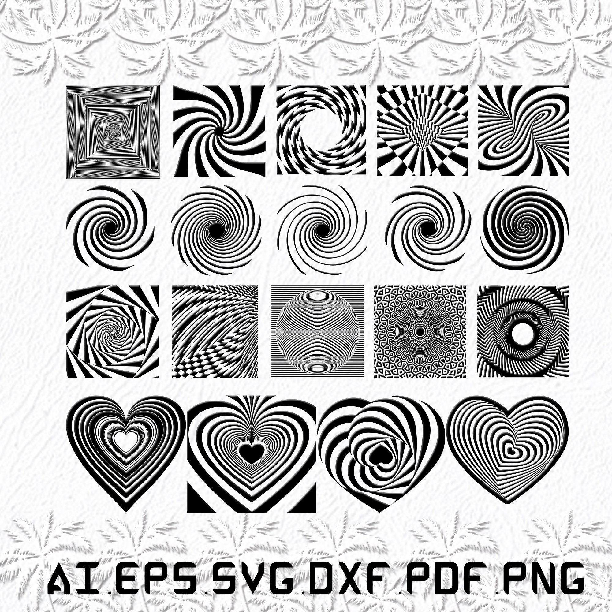 Hypnosis Spiral Svg Wrapped Spiral Svg Hypnosis Svg Spiral - Etsy Canada