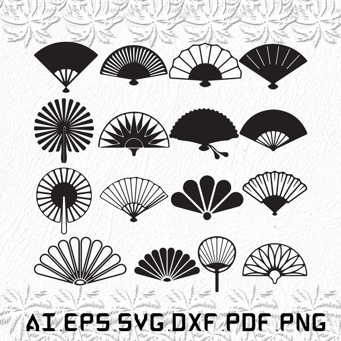 Hand Fan Svg, Hand Fans Svg, Hand Svg, Fan, Fans, SVG, Ai, Pdf, Eps ...