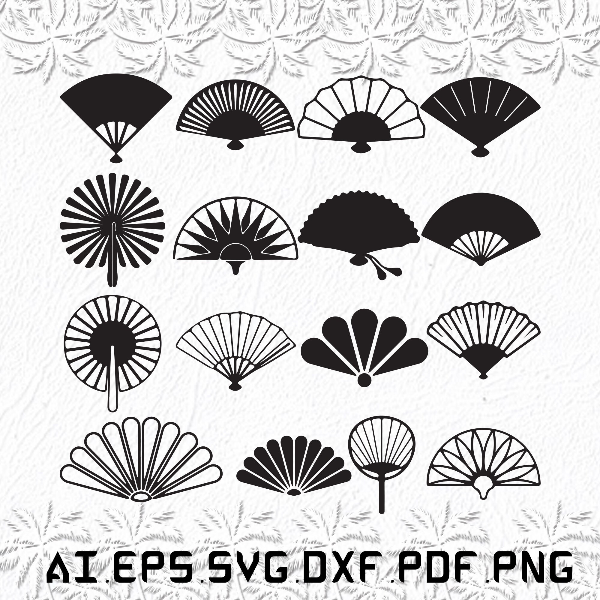Hand Fan Svg, Hand Fans Svg, Hand Svg, Fan, Fans, SVG, Ai, Pdf, Eps ...