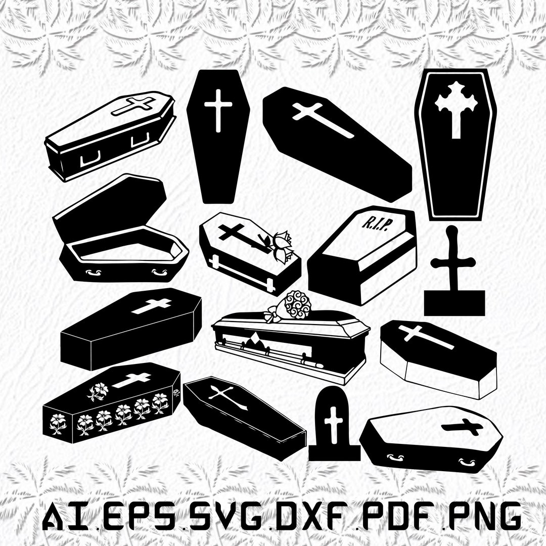 Sarg svg, Särge svg, Goth svg, Gothic, Sarg Tanz, SVG, ai, pdf, eps, svg, dxf, png - Etsy Österreich