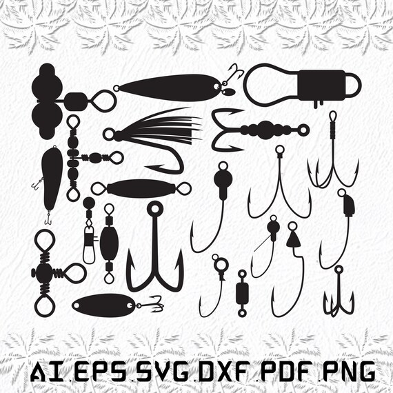 Fishing Tackle Svg Fishing Tackles Svg Fishing Svg Tackle - Etsy