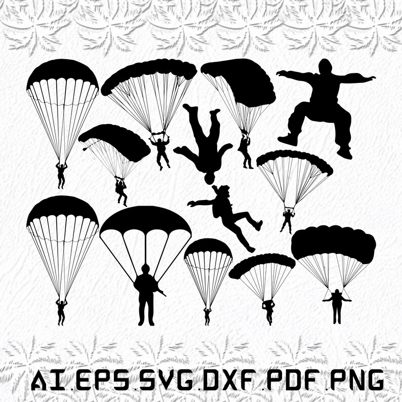 Paratrooper Svg Paratroopers Svg Comando Svg Military - Etsy