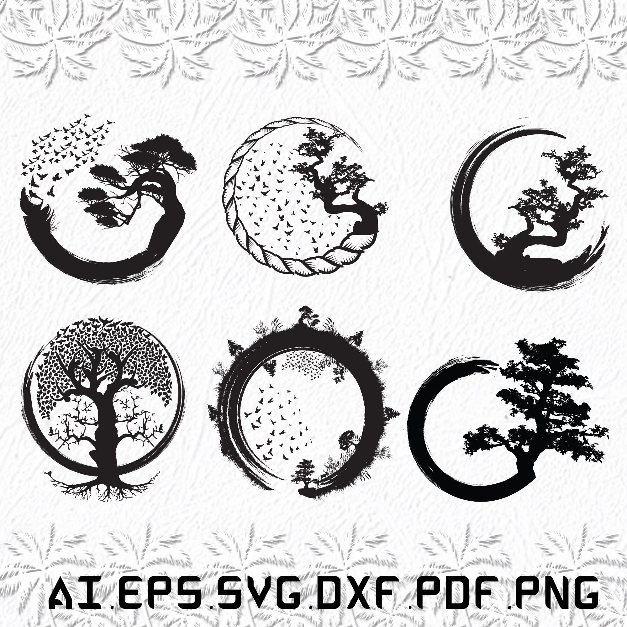 Enso Ecosystem Svg Bonsai Tree Svg Bonsai Svg Ecosystem - Etsy Australia