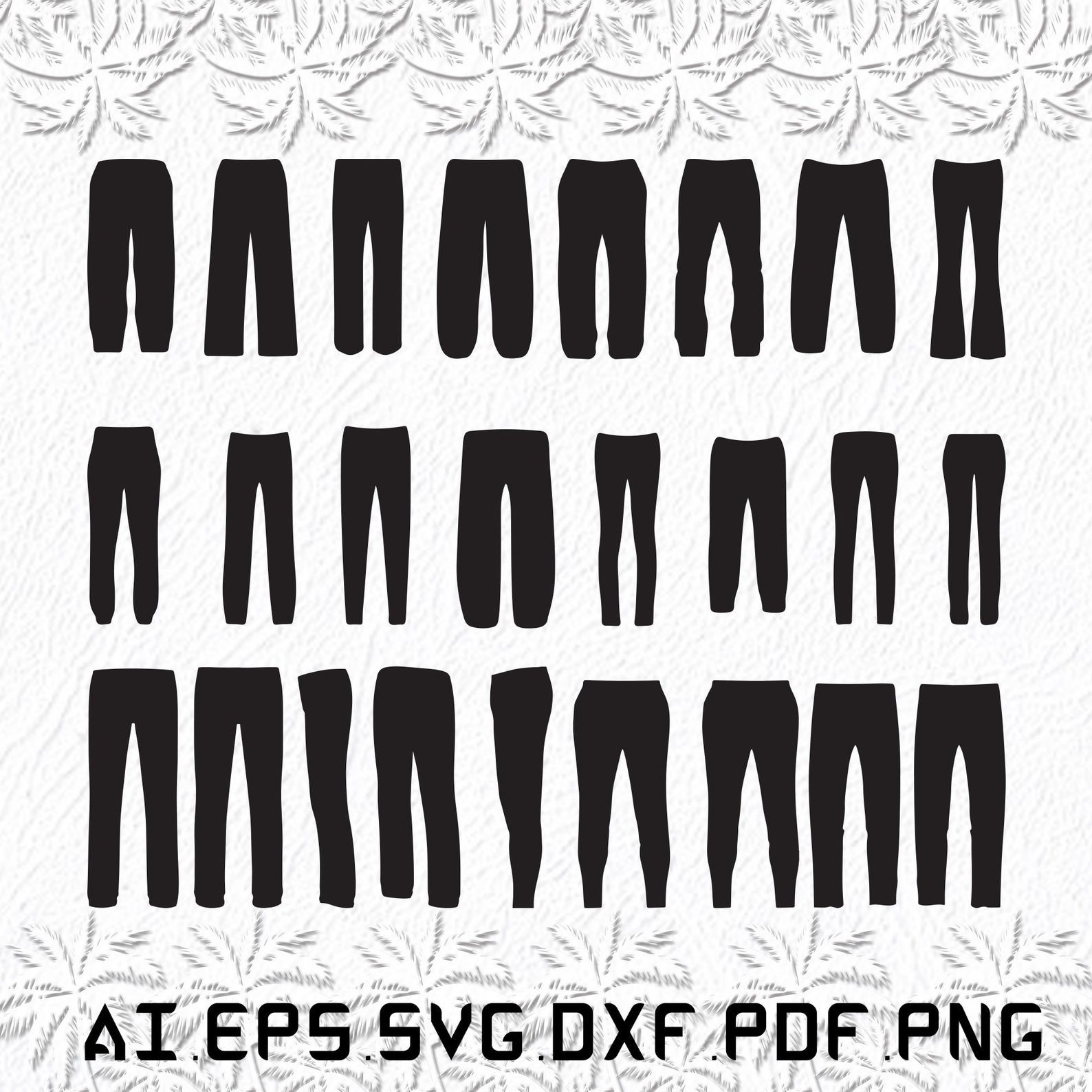 Full Pant Svg Full Pants Svg Pant Svg Sport Sports SVG - Etsy