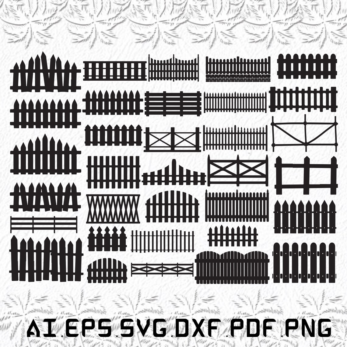 Wooden Fence Svg, Wooden Svg, Wood Svg, Fence, Nature, SVG, Ai, Pdf ...