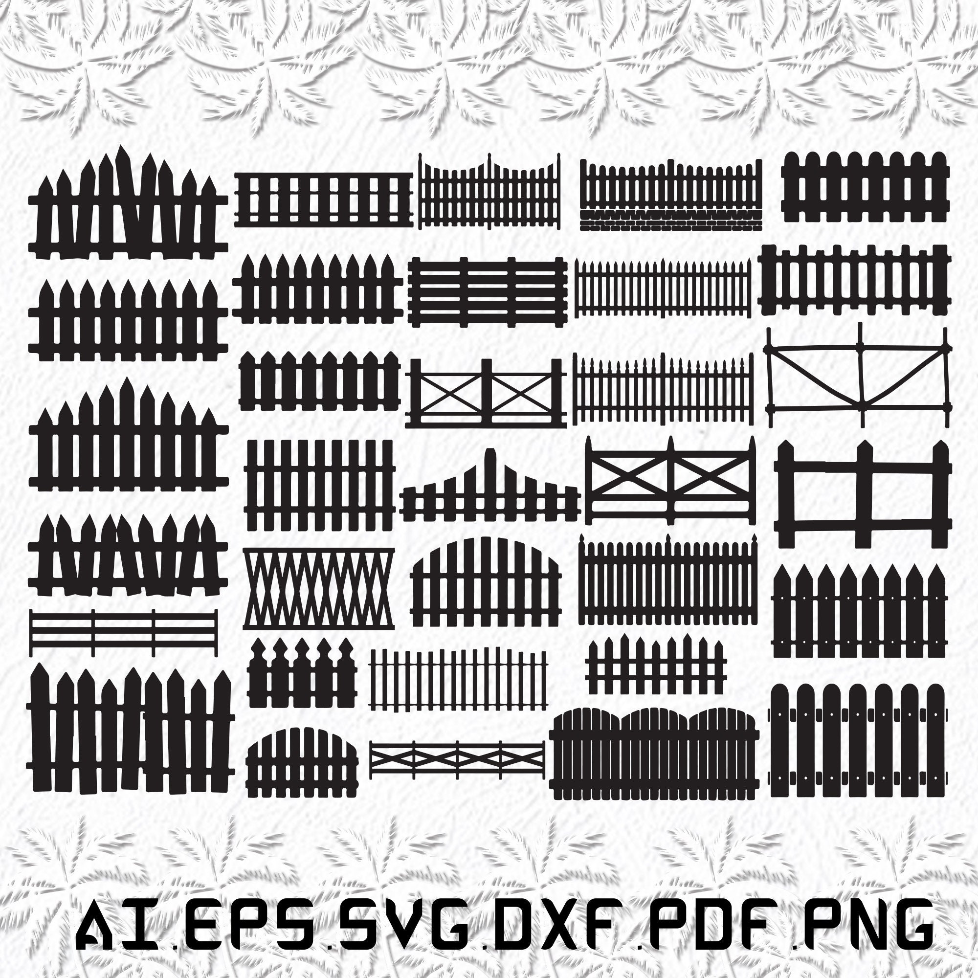 Wooden Fence Svg, Wooden Svg, Wood Svg, Fence, Nature, SVG, Ai, Pdf ...