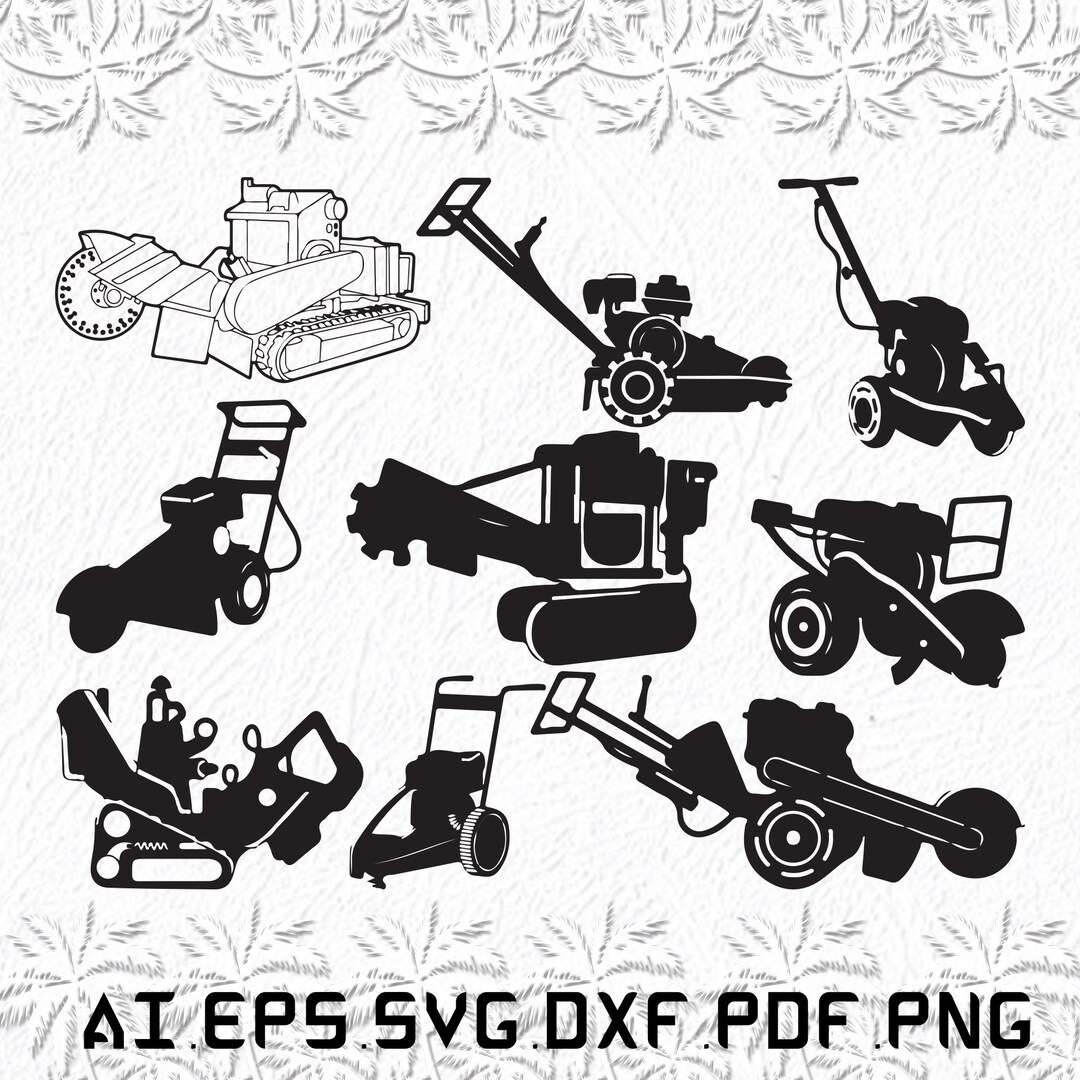 Stump Grinder Svg, Stump Grinders Svg, Grind Svg, Stump, Grinder, SVG ...
