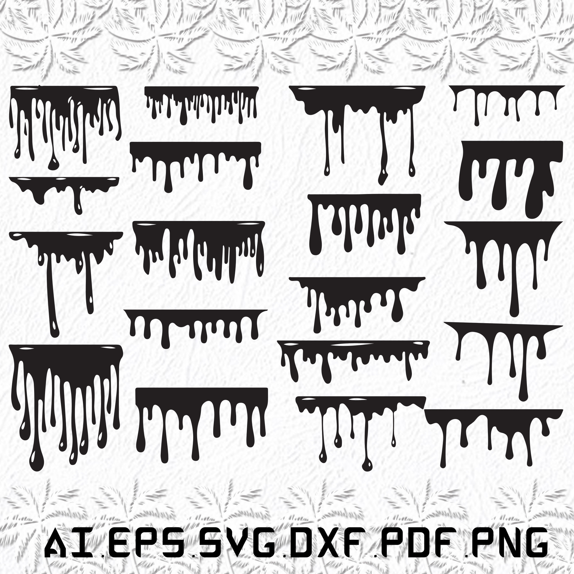 Dripping Borders Svg Dripping Border Svg Dripping Svg - Etsy UK