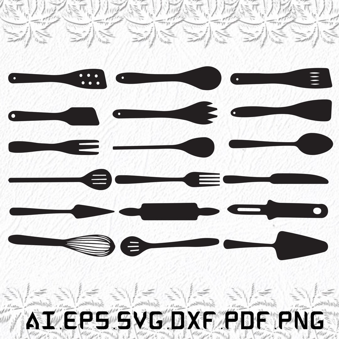 Wooden Spatulas Svg, Wooden Svg, Spatulas Svg, Wood, Nature, SVG, Ai ...