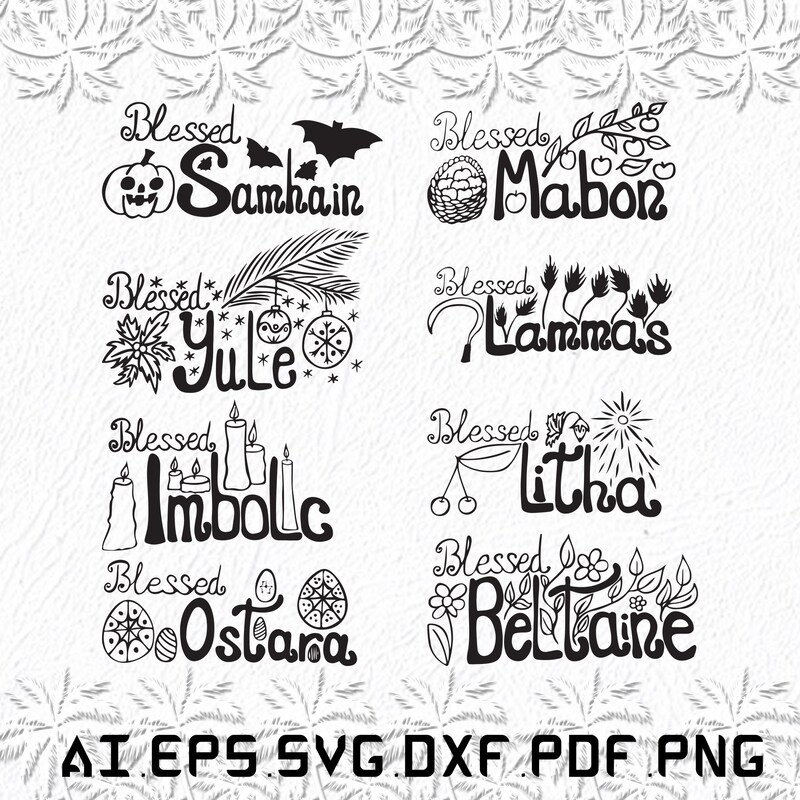 Yule Svg File - Etsy