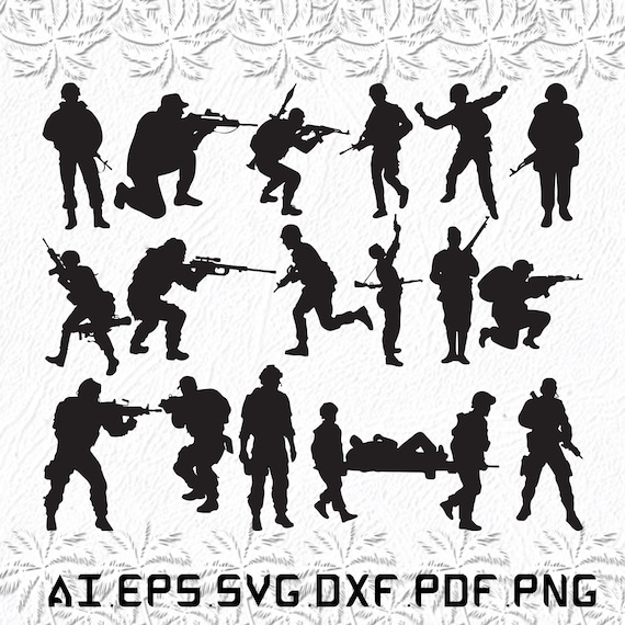 Soldiers Svg Soldier Svg Army Svg Navy Military SVG Ai - Etsy
