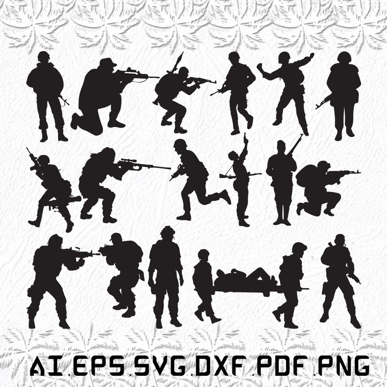 Soldiers Svg Soldier Svg Army Svg Navy Military SVG Ai - Etsy