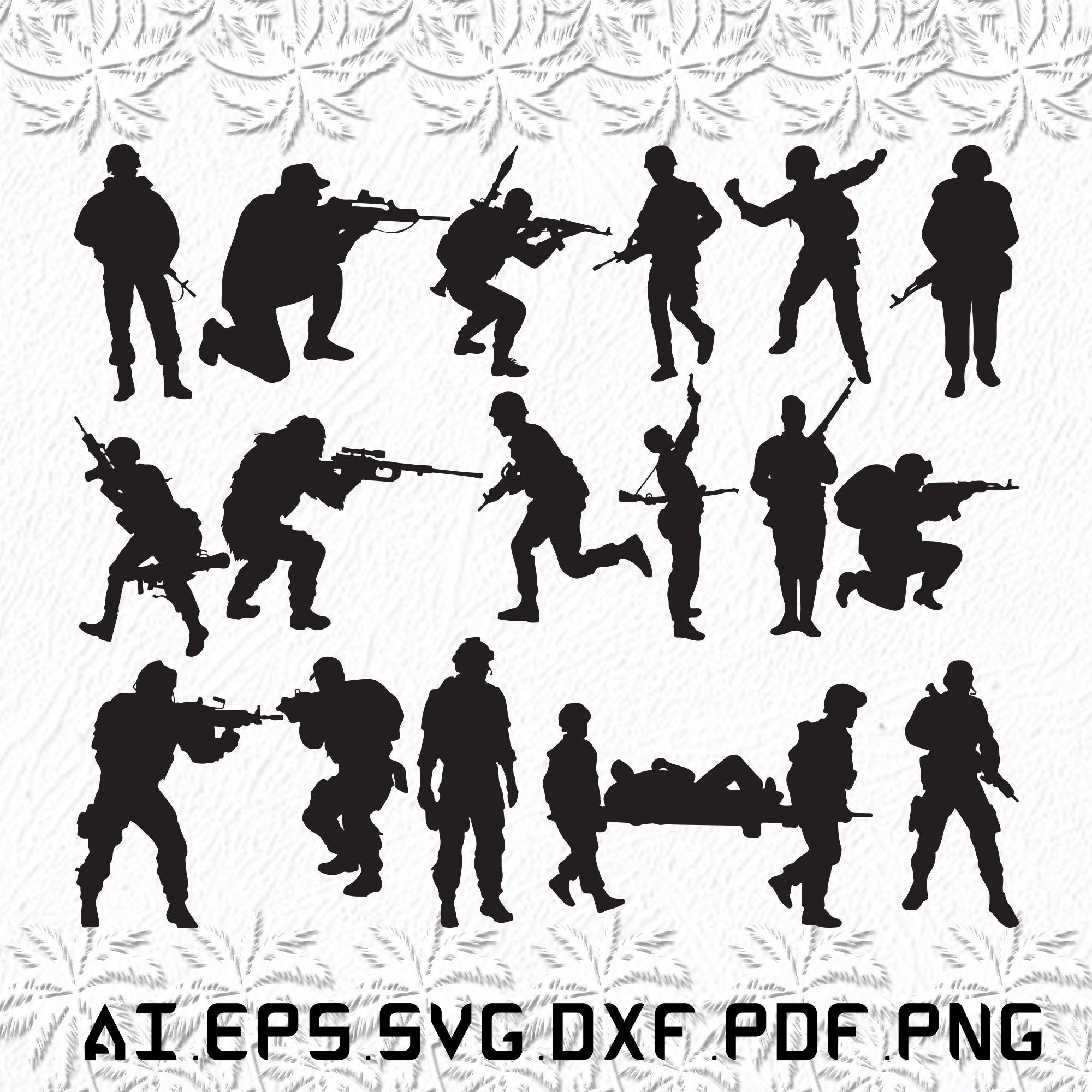 Soldiers Svg Soldier Svg Army Svg Navy Military SVG Ai - Etsy Canada