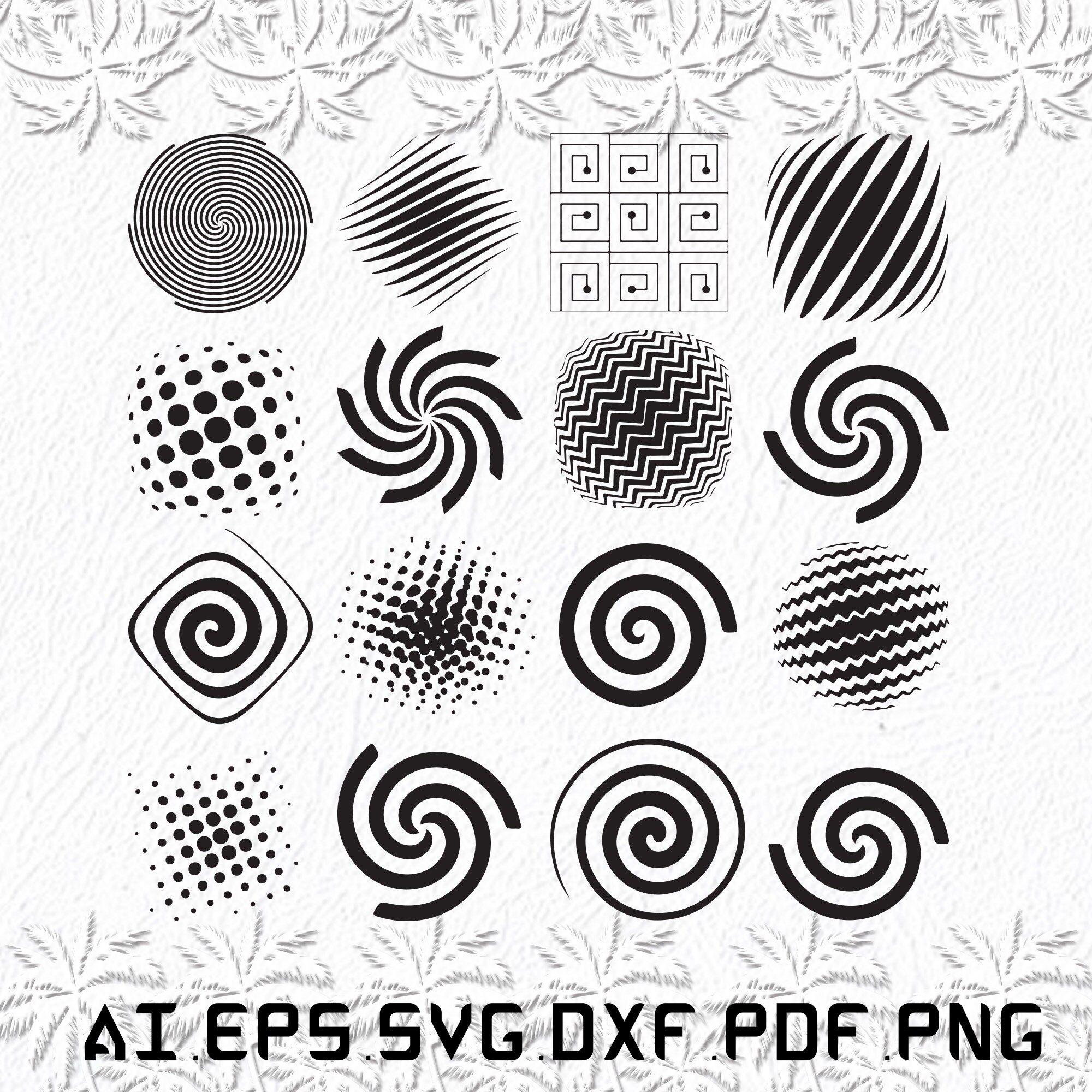 Spirals Pattern Svg Spirals Patterns Svg Love Svg Spirals - Etsy Australia