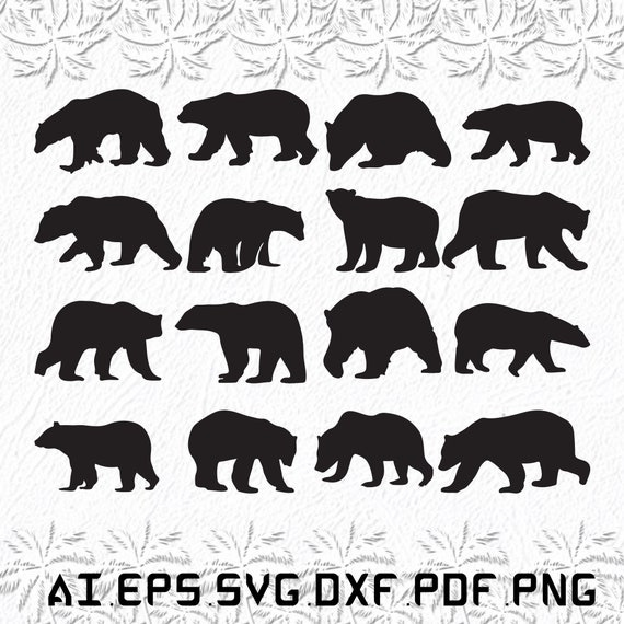 Polar Bear Svg Polar Bears Svg Polar Svg Animal Bear SVG - Etsy