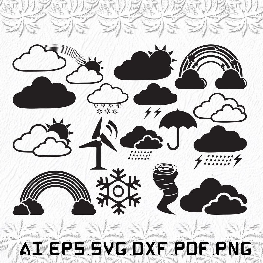Rainbow Svg, Rainbows Svg, Rain Bow Svg, Rain, Bow, SVG, Ai, Pdf, Eps ...