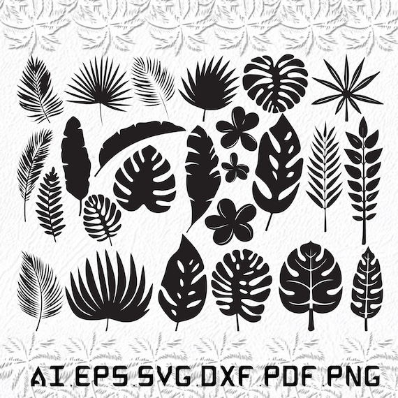 Leaf Svg Leaves Svg Green Svg Nature Flower SVG Ai Pdf - Etsy