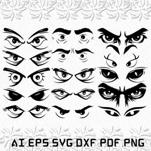 Devil Eyes Svg, Devil Eye Svg, Devil Svg, Devil, Eyes, SVG, Ai, Pdf ...