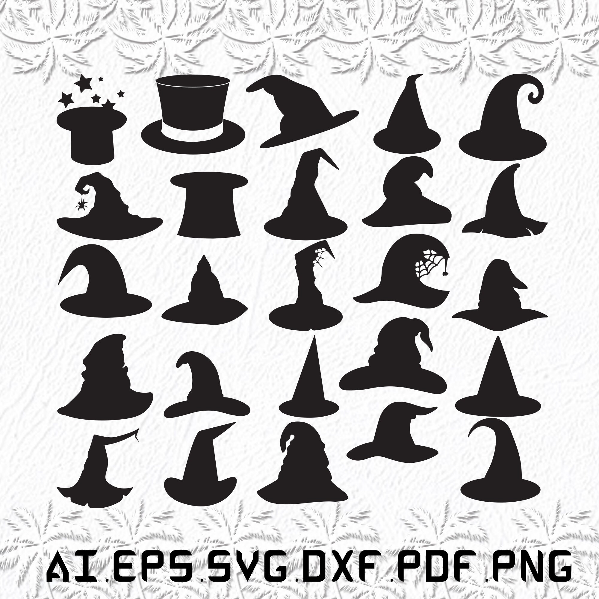 Magic Hats Svg Magic Hat Svg Magic Svg Hats Hat SVG Ai - Etsy
