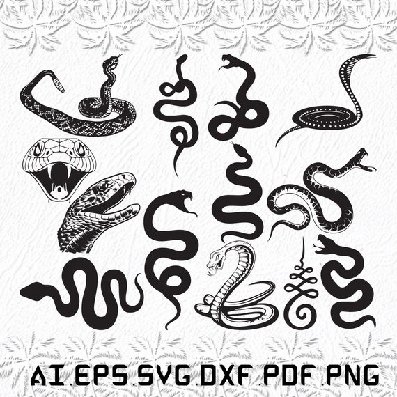 Snake Ornament Svg Snake Ornaments Svg Animal Svg Animals - Etsy