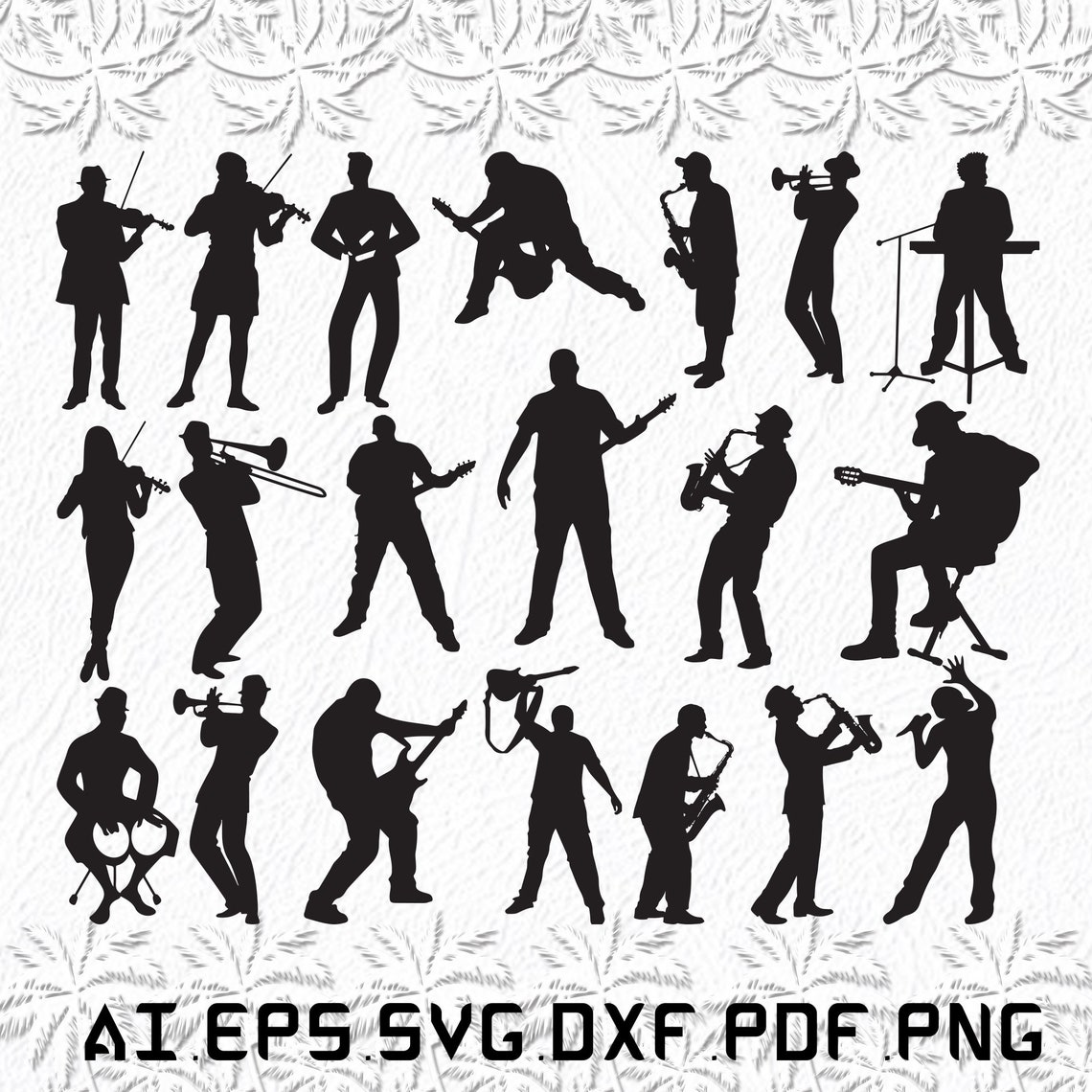 Musician Svg Musicians Svg Music Svg Rap Pop SVG Ai - Etsy