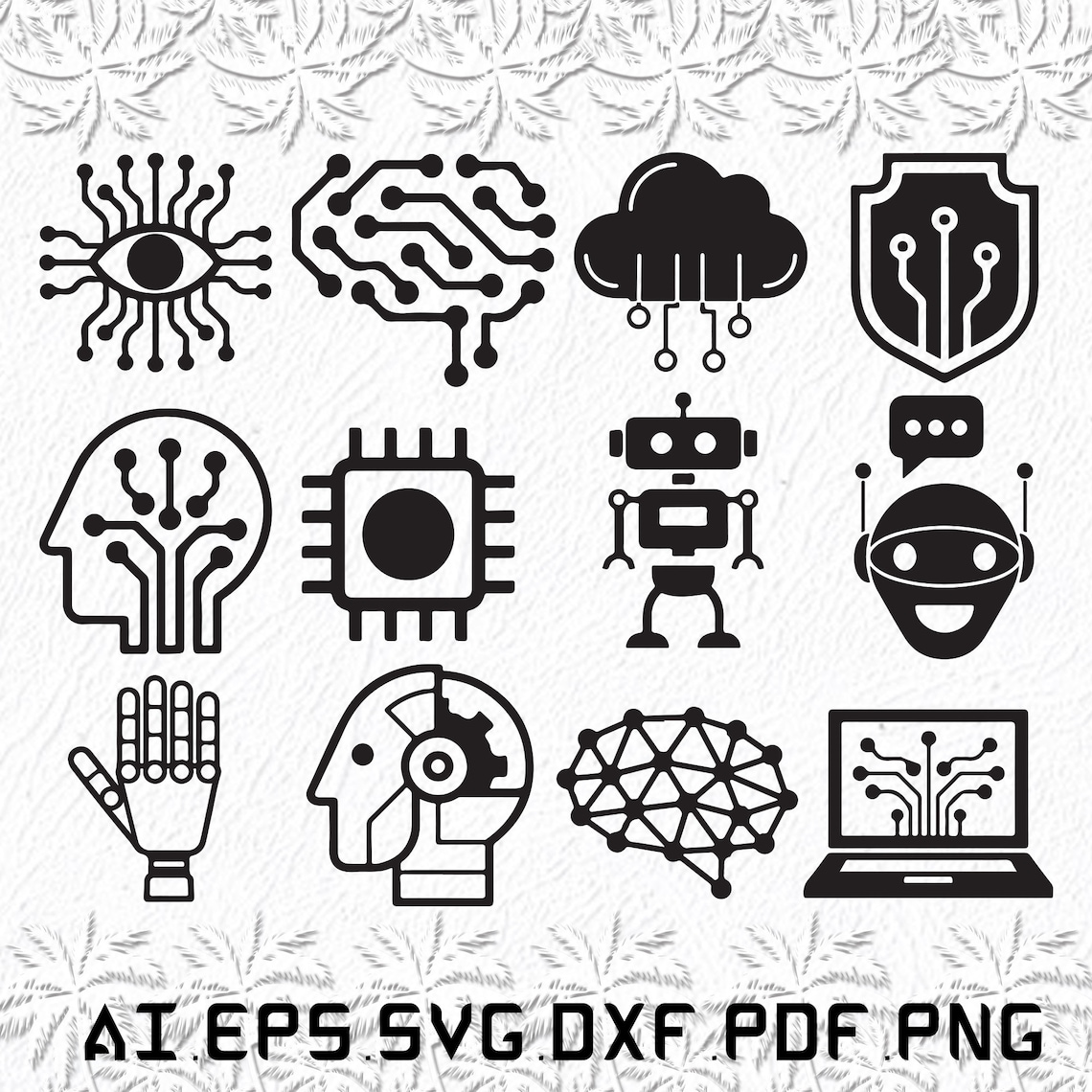 Artificial Intelligent Svg Artificial Intelligentsia Svg - Etsy