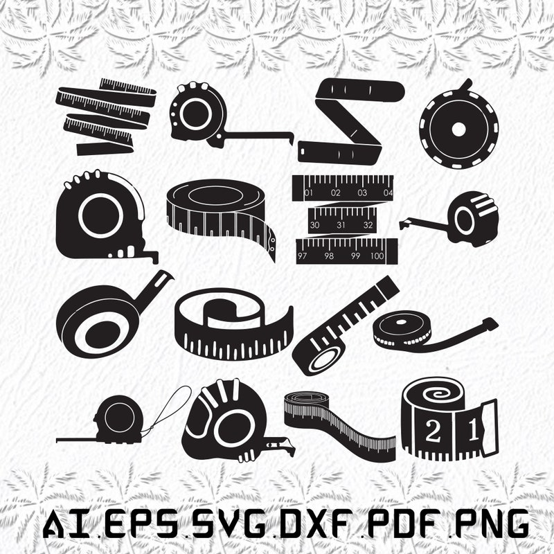 Measuring Svg - Etsy