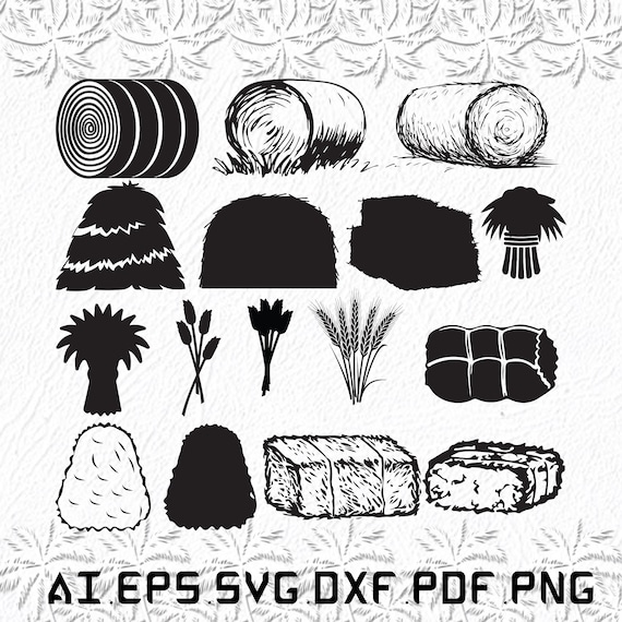 Hay Svg Hays Svg Farm Svg Country Field SVG Ai Pdf - Etsy